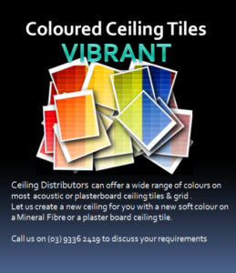 Painted-Coloured Ceiling Tiles | Ceiling Distributors
